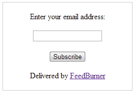 How to Set Up a Feedburner or Aweber Email Subscriber List - Microblogger